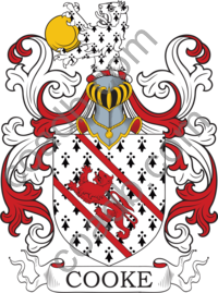 Cook Family Crest, Coat of Arms and Name History