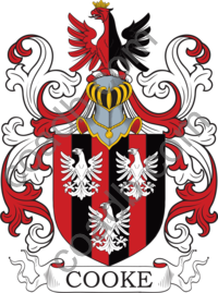 Cook Family Crest, Coat of Arms and Name History