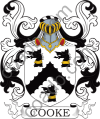 Cook Family Crest, Coat of Arms and Name History