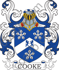 Cook Family Crest, Coat of Arms and Name History