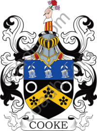 Cook Family Crest, Coat of Arms and Name History