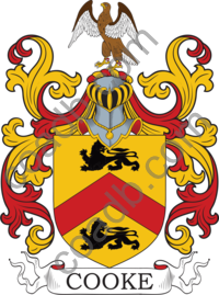Cook Family Crest, Coat of Arms and Name History