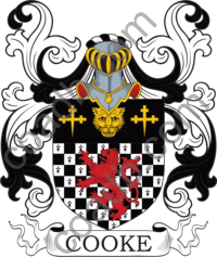 Cook Family Crest, Coat of Arms and Name History
