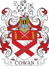 Cowan Family Crest, Coat of Arms and Name History