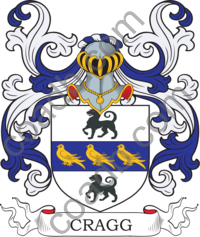 Craig Family Crest, Coat of Arms and Name History