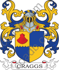 Craig Family Crest, Coat of Arms and Name History