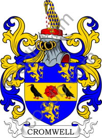 Cromwell Family Crest, Coat of Arms and Name History