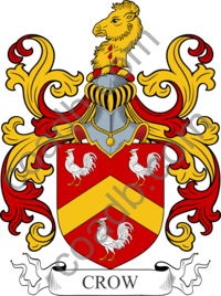 Crow Family Crest, Coat of Arms and Name History
