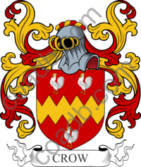 Crow Family Crest, Coat of Arms and Name History