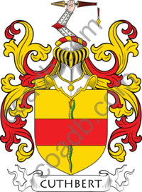 Cuthbert Family Crest, Coat of Arms and Name History