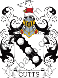 Cutts Family Crest, Coat of Arms and Name History