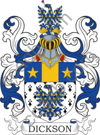 Dixon Family Crest, Coat of Arms and Name History
