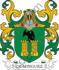 Dominguez Family Crest, Coat of Arms and Name History