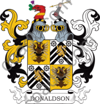 Donaldson Family Crest, Coat of Arms and Name History