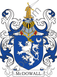 Dowell Family Crest, Coat of Arms and Name History