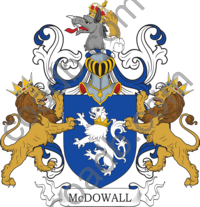 Dowell Family Crest, Coat of Arms and Name History