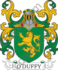 Duffy Family Crest, Coat of Arms and Name History