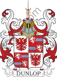 Dunlop Family Crest, Coat of Arms and Name History