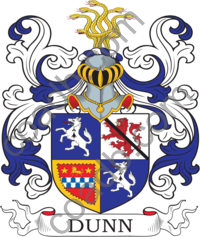 Dunn Family Crest, Coat of Arms and Name History