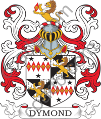 Dymond Family Crest, Coat of Arms and Name History