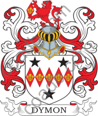 Dymond Family Crest, Coat of Arms and Name History