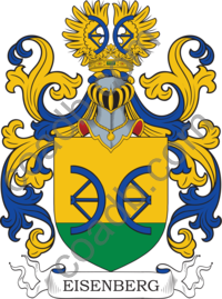 Eisenberg Family Crest, Coat of Arms and Name History