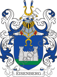 Eisenberg Family Crest, Coat of Arms and Name History