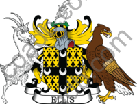 Ellis Family Crest, Coat of Arms and Name History
