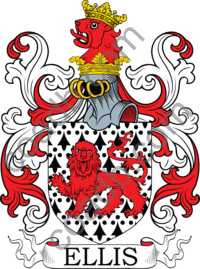 Ellis Family Crest, Coat of Arms and Name History