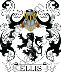 Ellis Family Crest, Coat of Arms and Name History