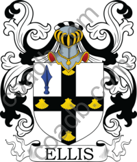 Ellis Family Crest, Coat of Arms and Name History