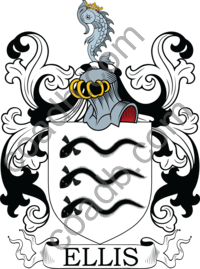 Ellis Family Crest, Coat of Arms and Name History