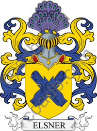 Elsner Family Crest, Coat of Arms and Name History
