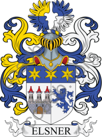 Elsner Family Crest, Coat of Arms and Name History