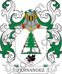 Fernandez Family Crest, Coat of Arms and Name History
