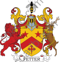 Fetter Family Crest, Coat of Arms and Name History