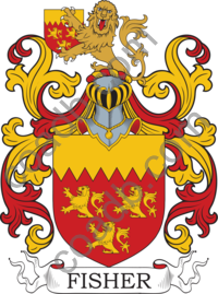 Fisher Family Crest, Coat of Arms and Name History