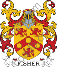 Fisher Family Crest, Coat of Arms and Name History
