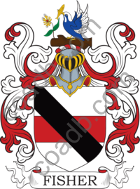 Fisher Family Crest, Coat of Arms and Name History