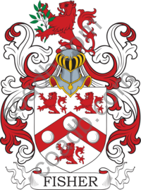 Fisher Family Crest, Coat of Arms and Name History
