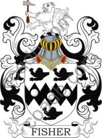 Fisher Family Crest, Coat of Arms and Name History