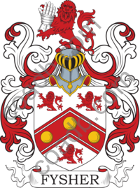 Fisher Family Crest, Coat of Arms and Name History