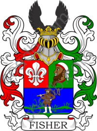 Fisher Family Crest, Coat of Arms and Name History
