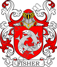 Fisher Family Crest, Coat of Arms and Name History