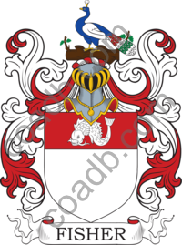 Fisher Family Crest, Coat of Arms and Name History