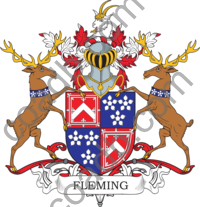 Fleming Family Crest, Coat of Arms and Name History
