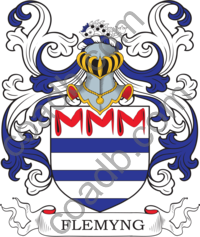 Fleming Family Crest, Coat of Arms and Name History