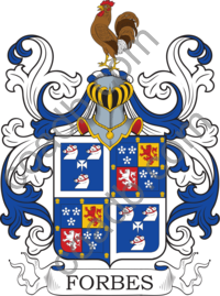 Forbes Family Crest, Coat of Arms and Name History