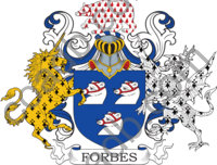 Forbes Family Crest, Coat of Arms and Name History