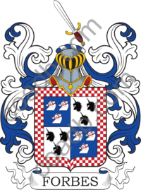 Forbes Family Crest, Coat of Arms and Name History